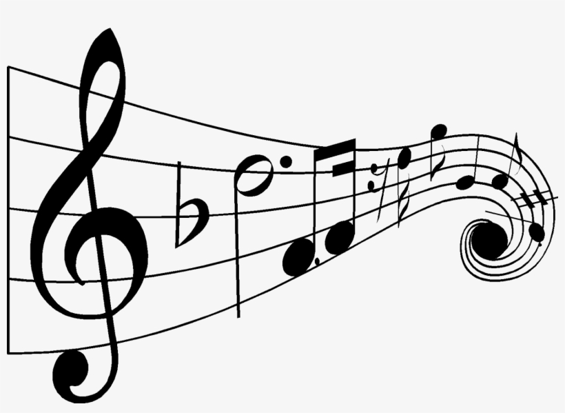 Drawn Music Notes Jazz - Music Notes Black And White - 1500x1023 PNG ...