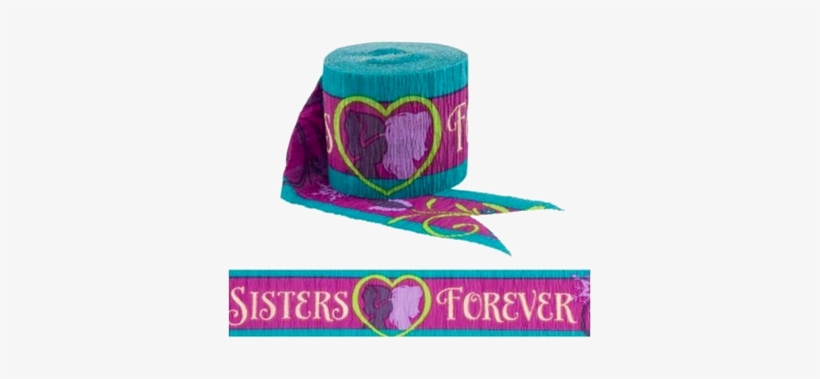 Frozen Party Crepe Streamers - [single Pack] Crepe Paper Streamer Roll ...