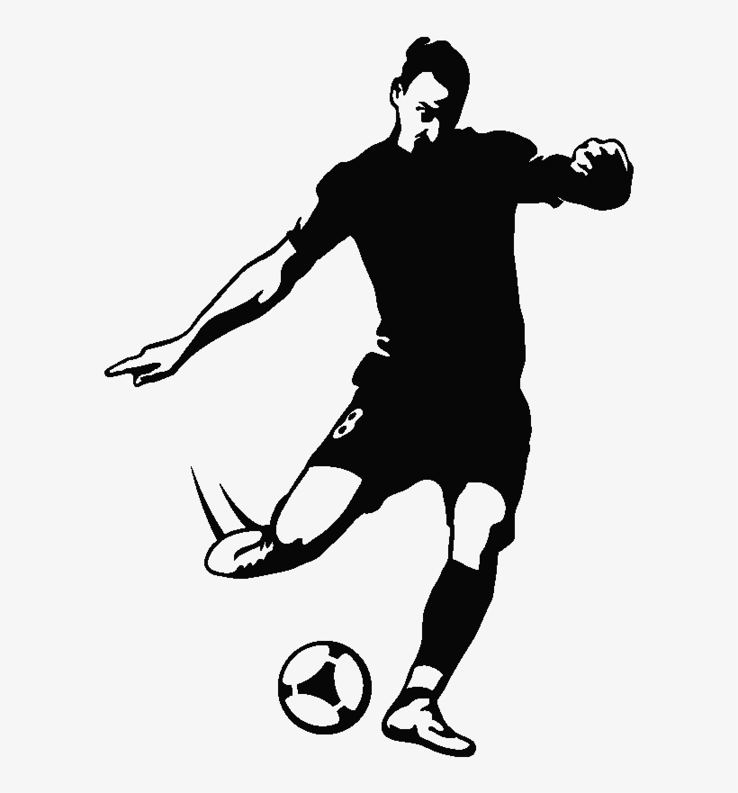 Goalkeeper Silhouette Free Vector - Zlatan Silhouette - 800x800 PNG ...