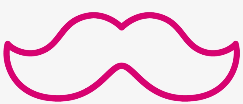Lyft Mustache Png Black And White Download - 930x930 PNG Download - PNGkit