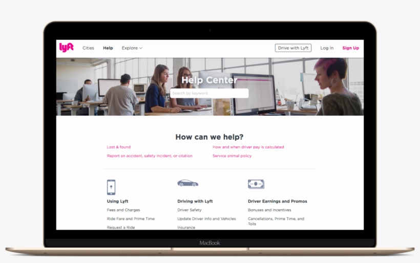 Help Center Cover - Best Ways To Contact Lyft - 1227x710 PNG Download ...
