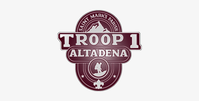 Bsa Troop 1 Altadena, California Sticky Logo Retina - Graphic Design ...