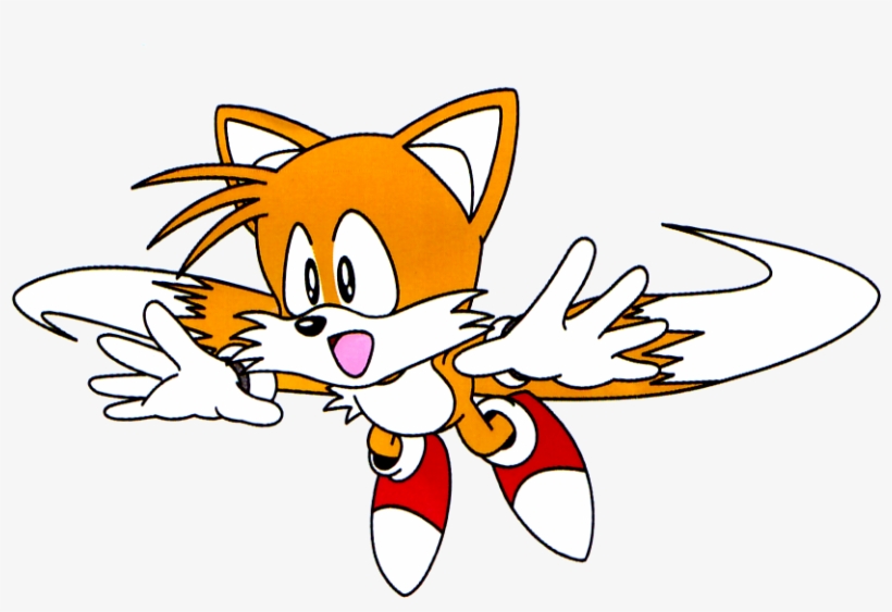 The - Sonic Mania Tails Flying - 883x541 PNG Download - PNGkit