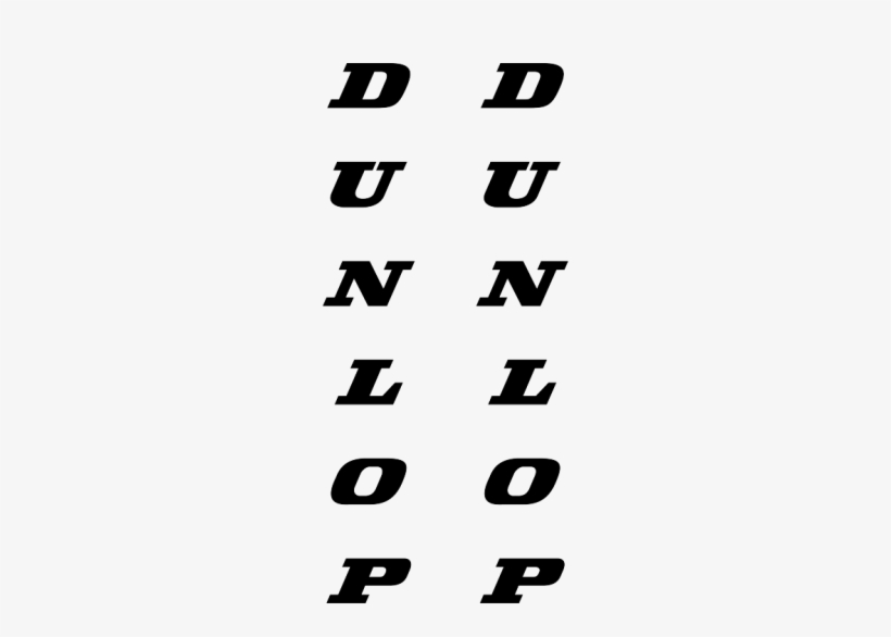 Download Transparent 2175 Dunlop 2 Verticaal - Sticker - PNGkit