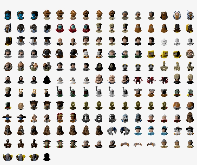 Click For Full Sized Image Character Icons - 7840x6209 PNG Download ...