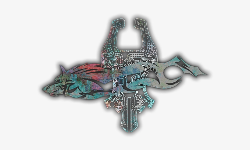 Legend Of Zelda And Twilight Princess Logo Image - Legend Of Zelda ...