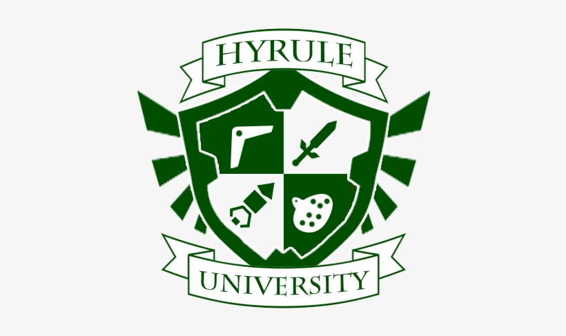 Hyrule University - Hyrule University Logo - 432x406 PNG Download - PNGkit