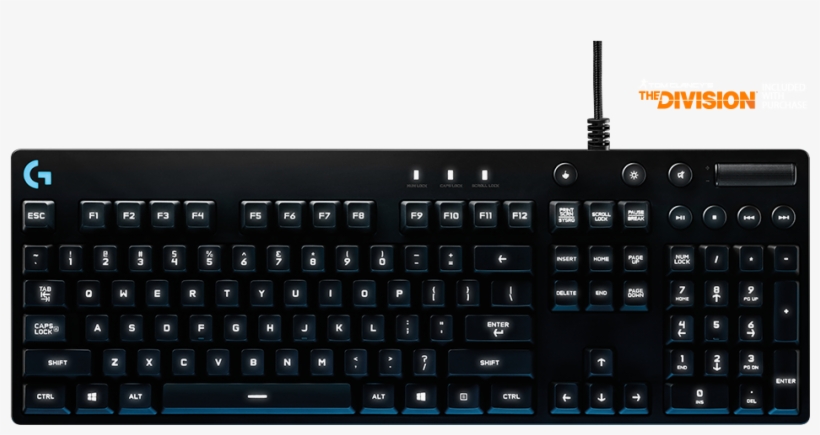 Logitech G810 Orion Spectrum Rgb Gaming Usb Mechanical - 947x516 PNG ...
