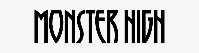 Monster High Font - 600x600 PNG Download - PNGkit