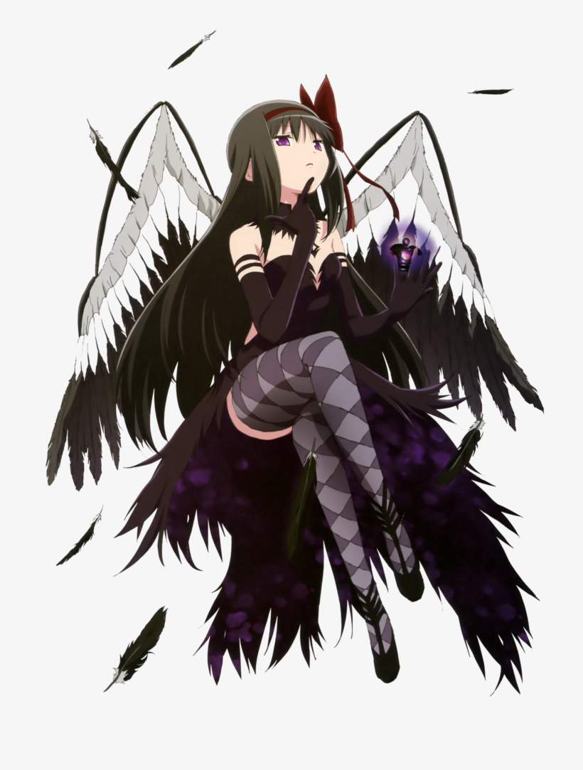 [madoka Magica]akemi Homura Png Ver - Homura Goddess Madoka Magica ...