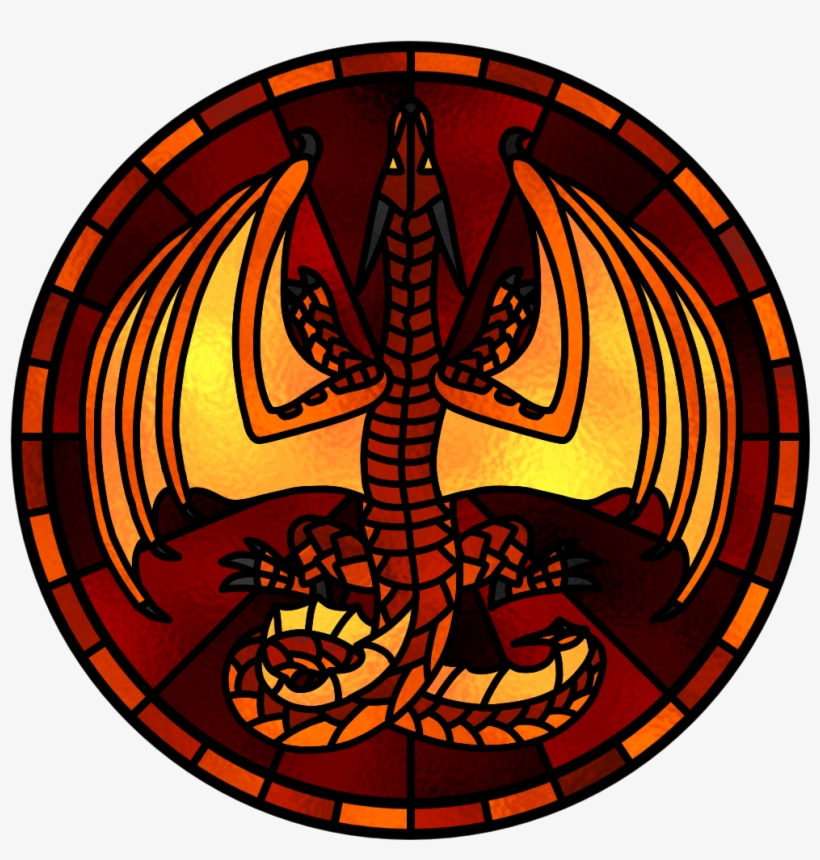 Flamewing Sigil - Wings Of Fire Dragon Symbol - 1000x1000 PNG Download ...