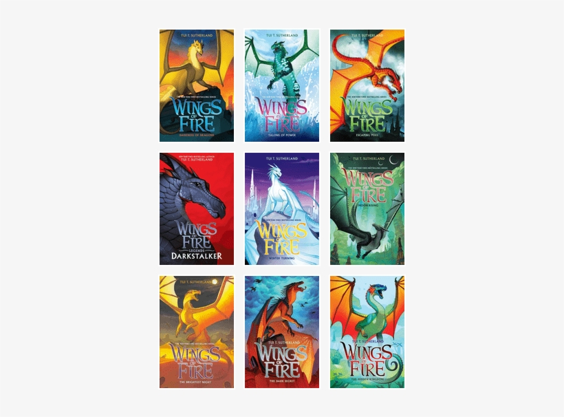 Wings Of Fire - Wings Of Fire Book Four The Dark Secret - 436x571 PNG ...