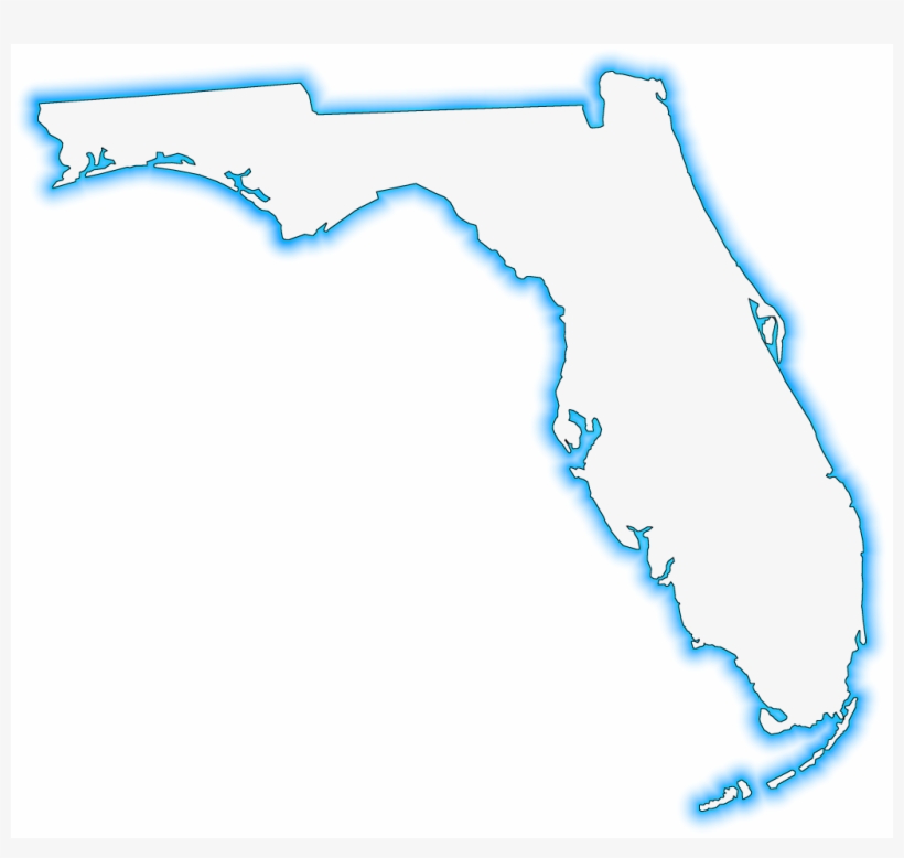 Download Transparent These Maps Are In The Png Format - Florida Clip ...
