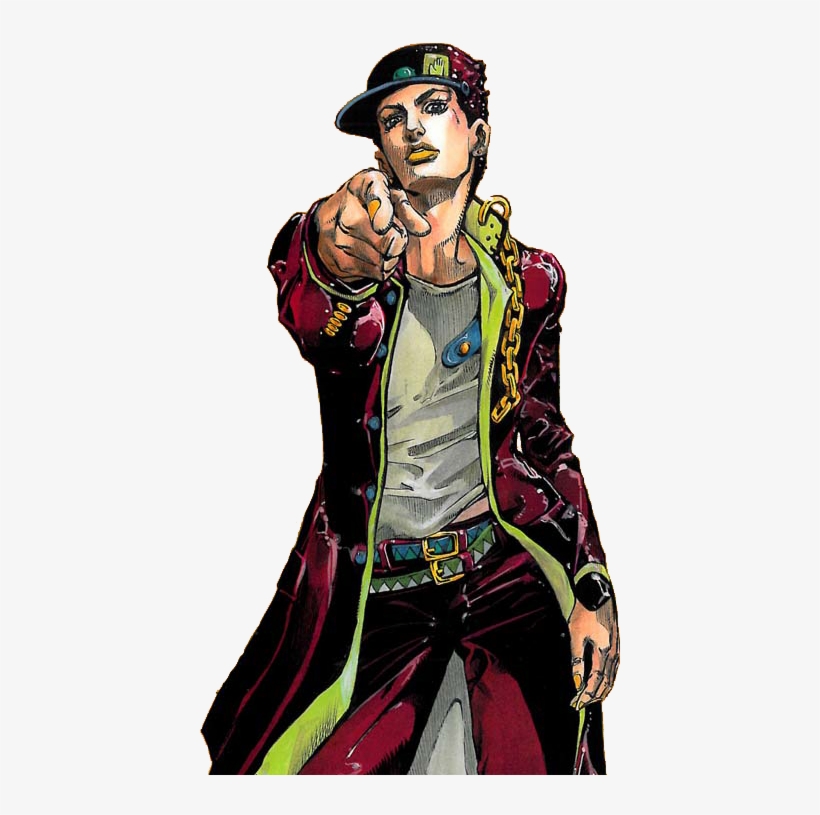 Boo Boo Keys, T0ah - Jotaro Part 8 Style - 500x734 PNG Download - PNGkit