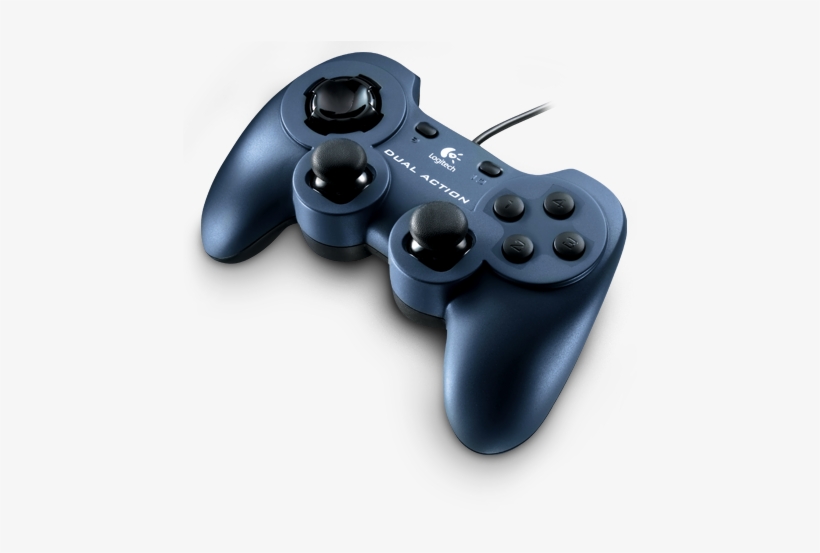 Pimage - Logitech Dual Action Gamepad Gamepad - 8 Button - 455x500 PNG ...