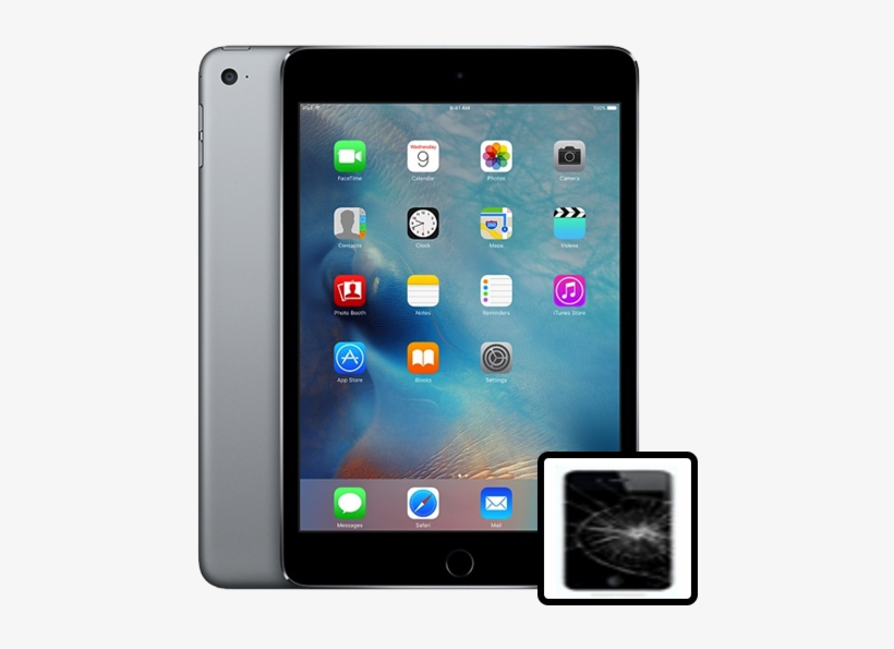 Ipad Mini Cracked Glass Screen Repair - Ipad Air 2 32gb Wifi Space Grey ...