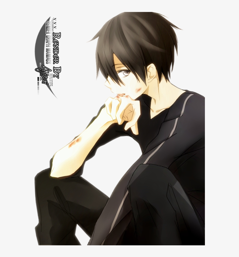 Render Sword Art Online - Sword Art Online Kirito Cute - 600x800 PNG ...