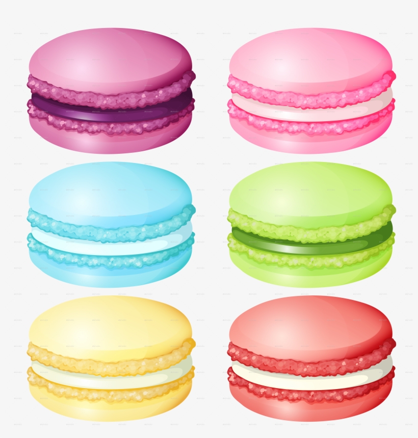 Macaron Vector Cute - 4690x4690 PNG Download - PNGkit