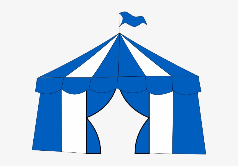 Blue Tent Clipart