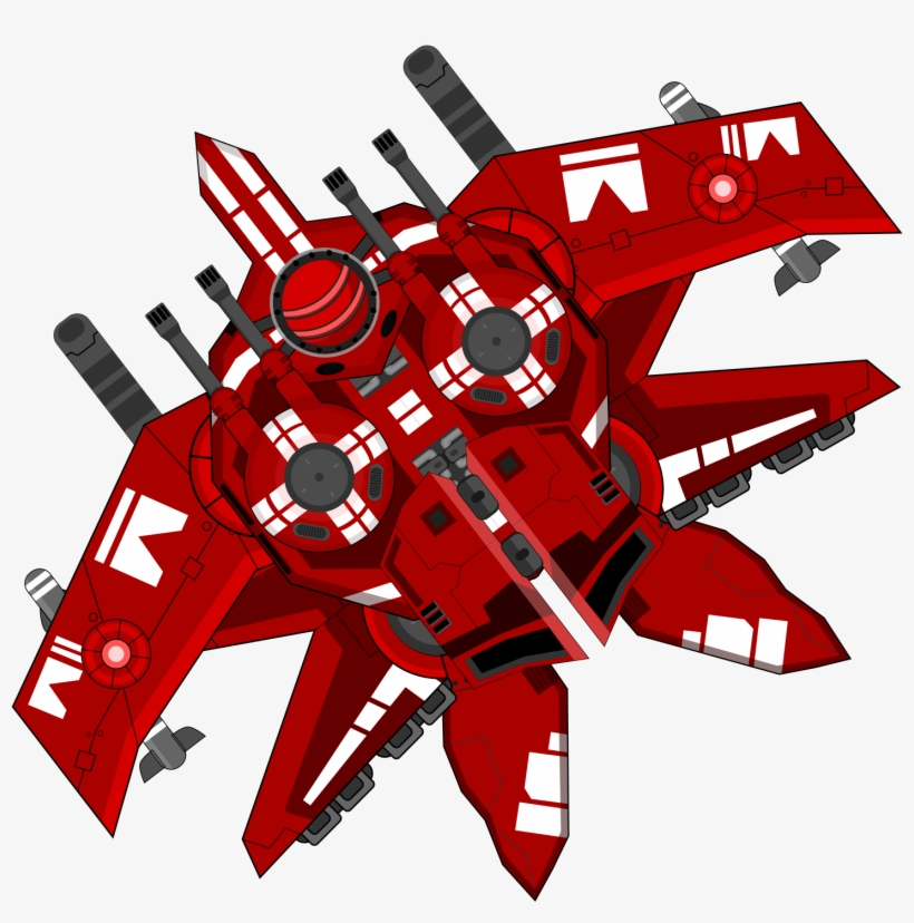 This Free Icons Png Design Of Spaceship Red - 1697x2400 PNG Download ...
