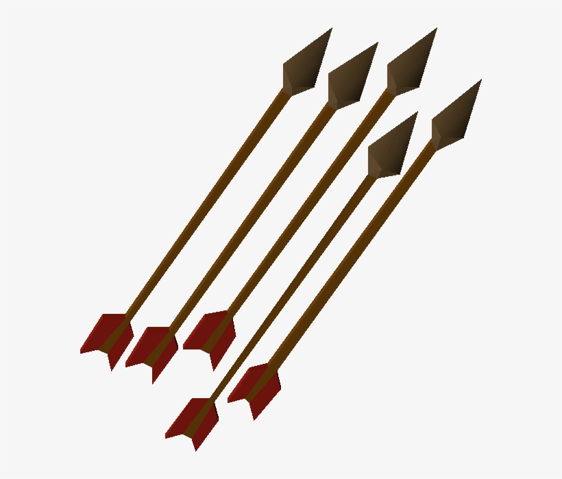 Download Transparent Bronze Arrows Detail - Osrs Arrow - PNGkit