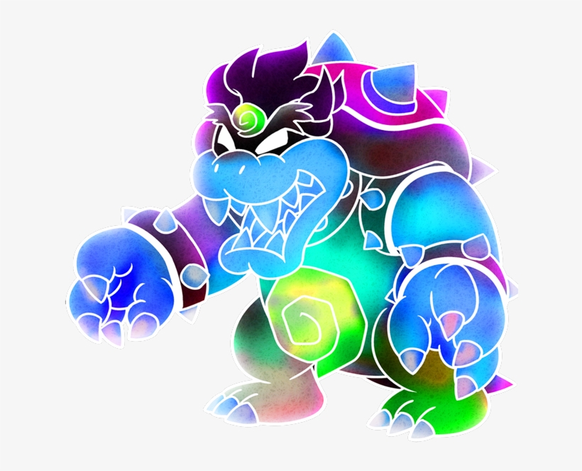 Dreamy Bowser - Mario Y Luigi Dream Team - 640x589 PNG Download - PNGkit
