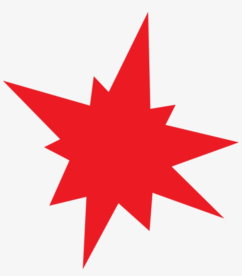 Star - Explosion Clip Art - 546x596 PNG Download - PNGkit