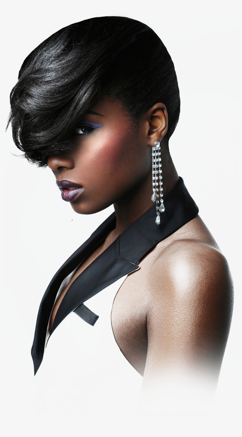Black Fashion Model Png