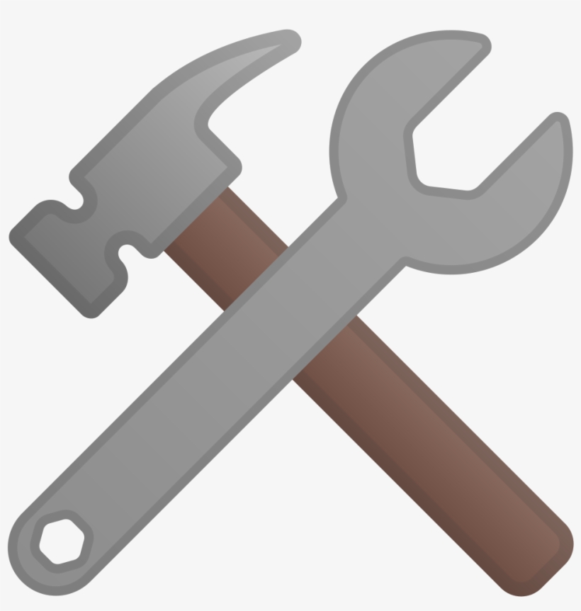 Hammer And Wrench Icon - Hammer And Wrench Emoji - 1024x1024 PNG ...