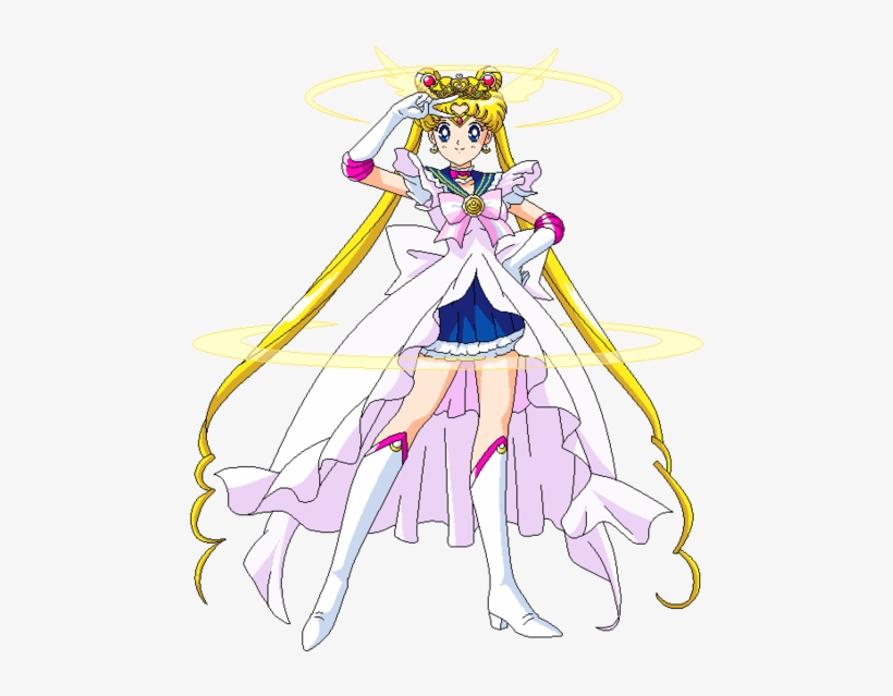 Ultra Princess Sailor Moon - Sailor Moon Pretty Cure - 500x569 PNG ...