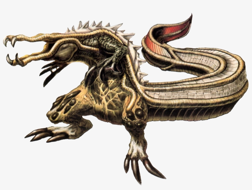 Alligator - Parasite Eve Boss - 868x613 PNG Download - PNGkit