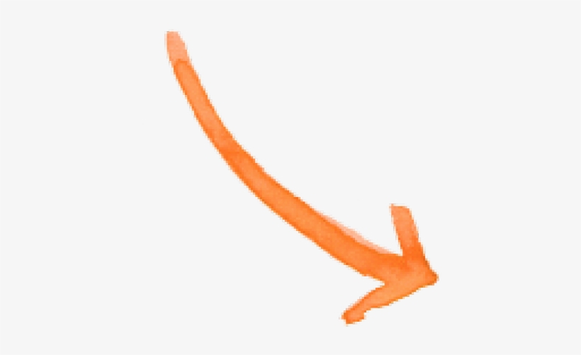 Drawn Arrow Orange - Illustration - 640x480 PNG Download - PNGkit