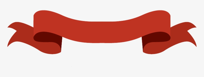 Red Ribbon Png Images - Frame Ribbon Png - 834x350 PNG Download - PNGkit