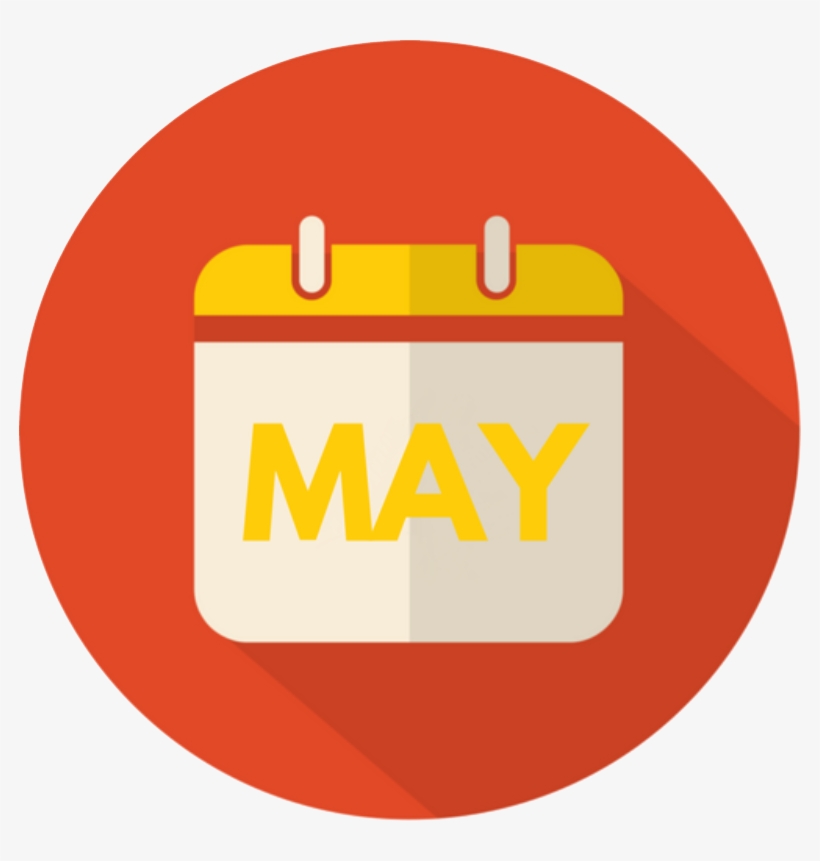 May Icon - May 2018 Calendar Icon - 782x781 PNG Download - PNGkit