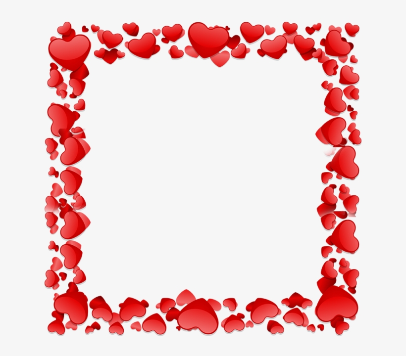 Beautiful Heart Frame, Beautiful Heart Vector, Heart - Heart Shape ...