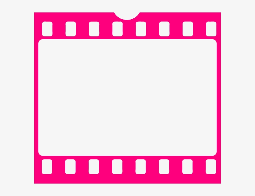 Pink Filmstrip Png Pic - Film Strip Frame Png - 600x550 PNG Download ...
