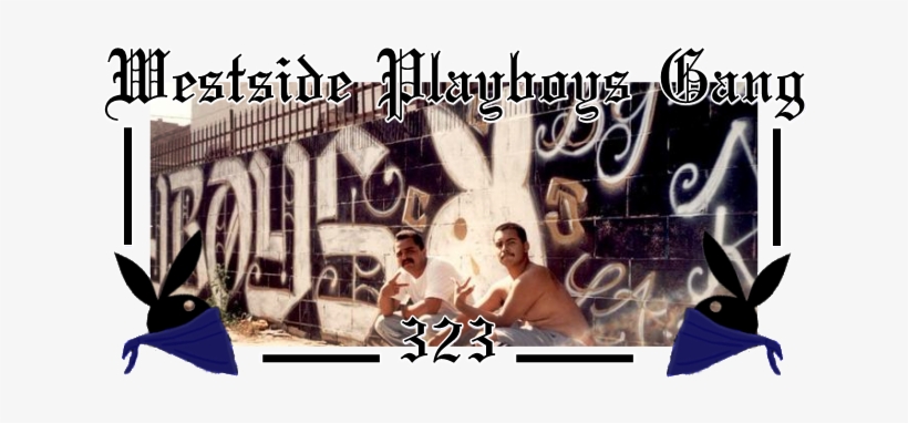 323 Westside Playboys Gang - Initial Necklace, Letters Initial Necklace ...