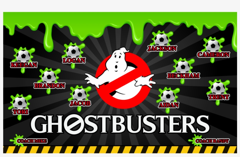 3'x5′ Vinyl Banner Ghostbusters - Graphic Design - 900x900 PNG Download ...