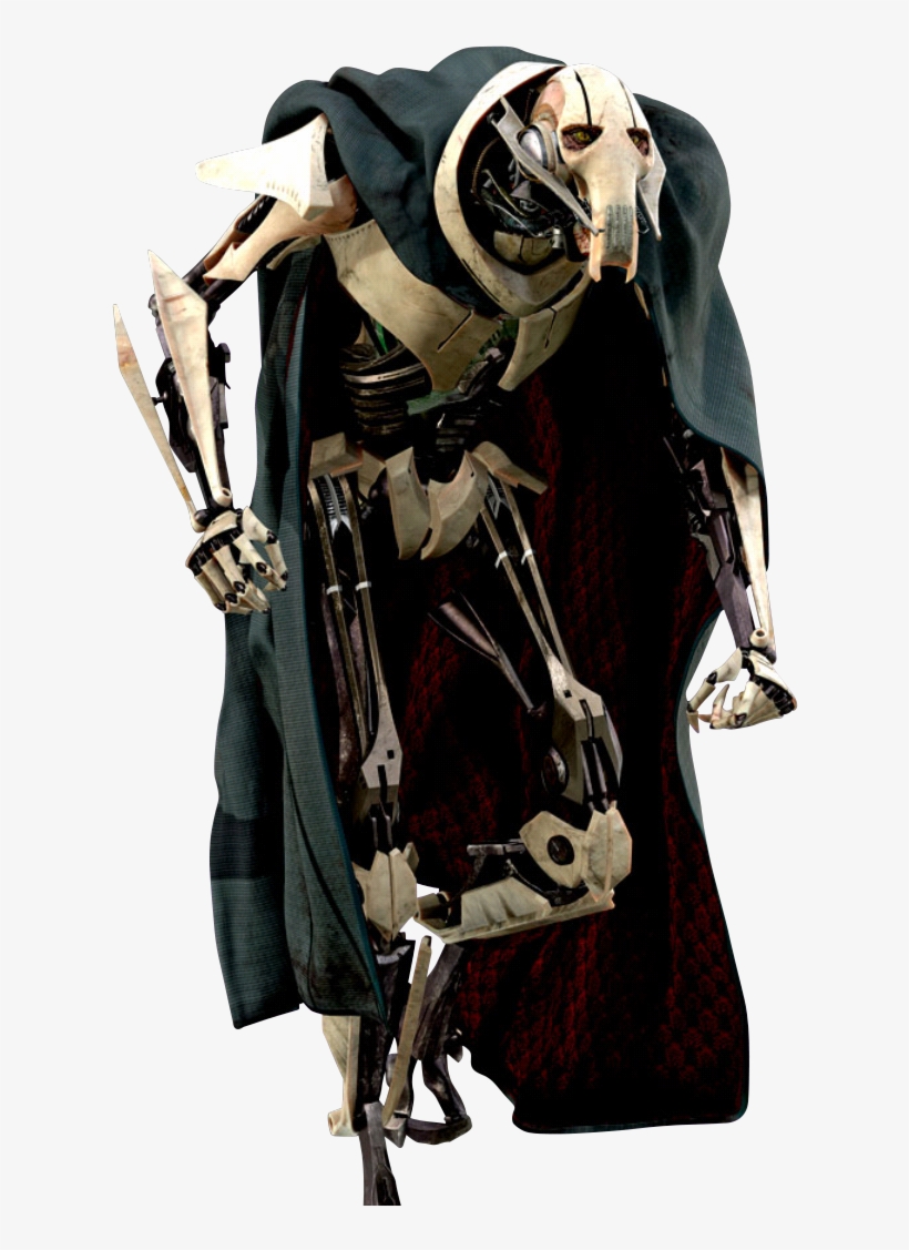 Grievous Body Swct - General Grievous Full Body - 665x1068 PNG Download ...