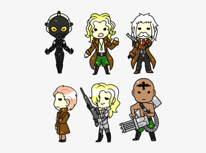 Chibi Time, Today's Set Being My Favorite Metal Gear - Liquid Snake ...