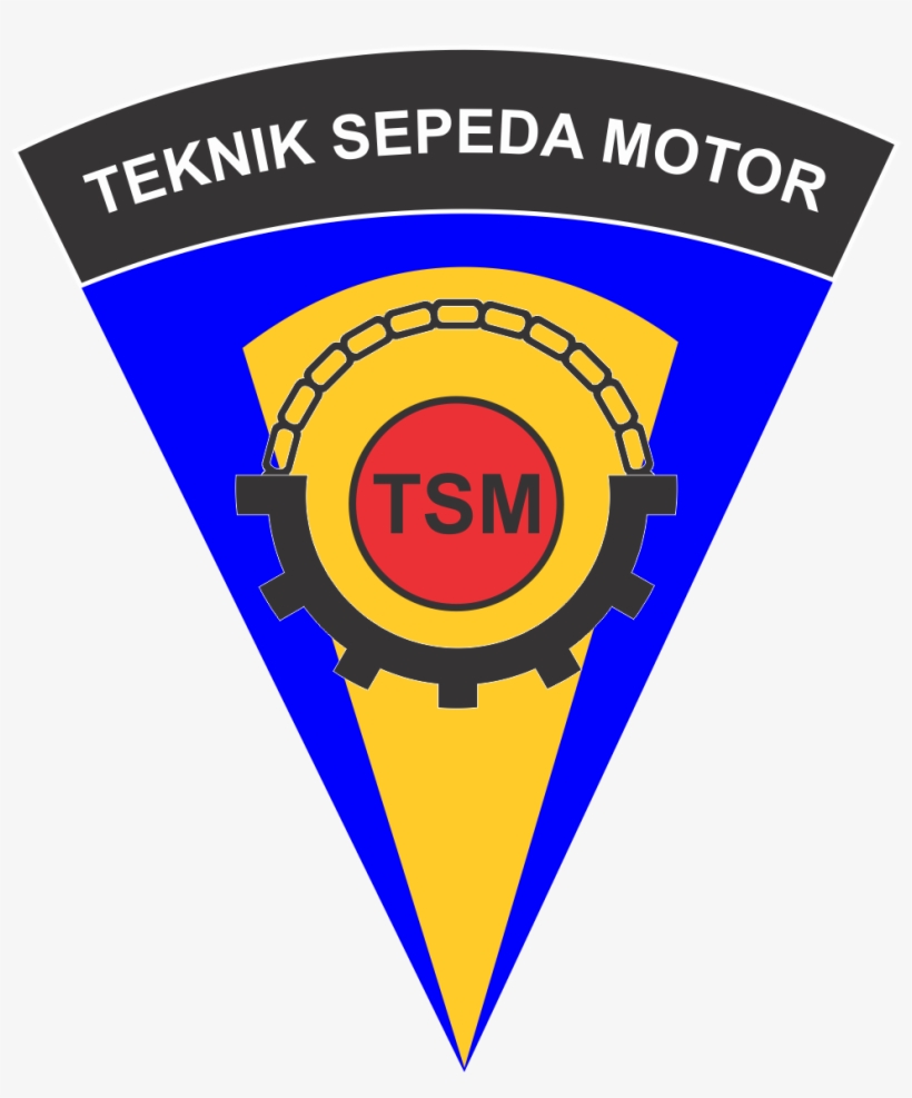 Download Logo Tsm Smk Teknik Sepeda Motor Hd Png Vector - Emblem ...