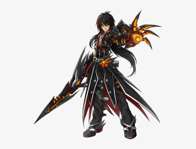 Elsword Raven Pic 1 - Raven Elsword - 550x553 PNG Download - PNGkit