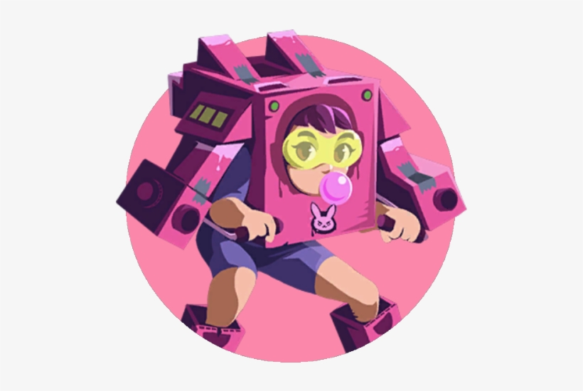 Download Transparent 9 - Diva Overwatch In Cockpit - PNGkit