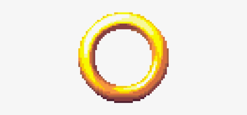 Vintagesonic1 - Sonic Ring Gif - 444x300 PNG Download - PNGkit