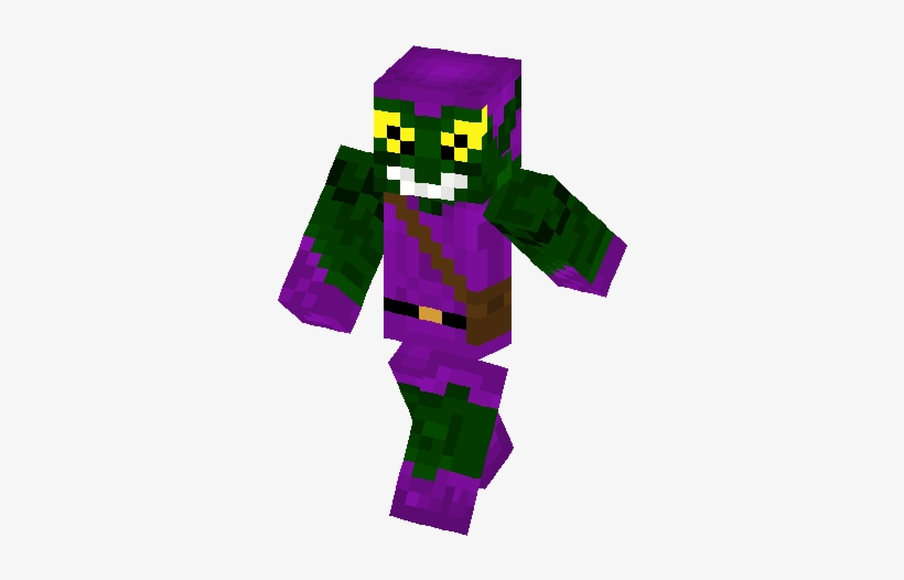 The Green Goblin Skin - Minecraft Tnt Skin - 317x453 PNG Download - PNGkit