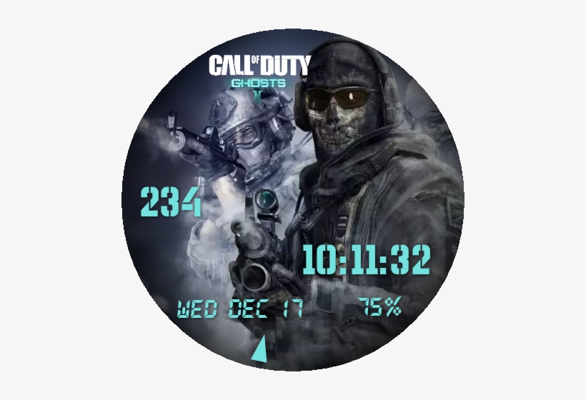 Call Of Duty - Task Force 141 Ghost - 480x480 PNG Download - PNGkit