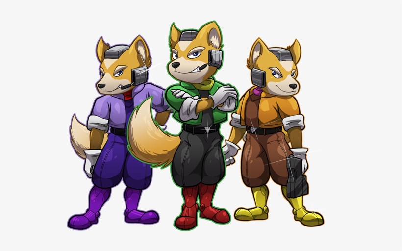 Super Smash Bros - Fox Melee - 642x463 PNG Download - PNGkit