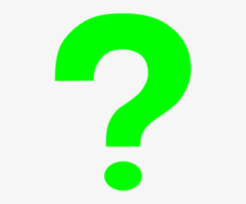 This Free Clipart Png Design Of Green Question Mark - 462x598 PNG ...