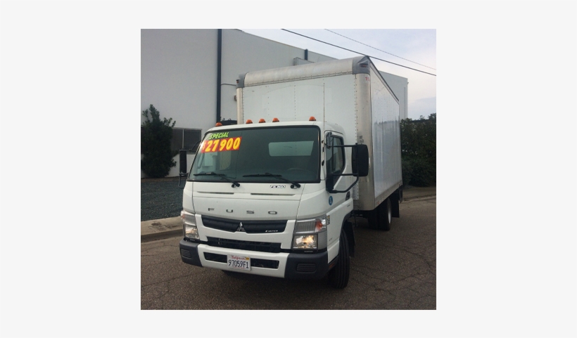 2012 Fuso Fe160 Box Truck - Truck - 750x400 PNG Download - PNGkit