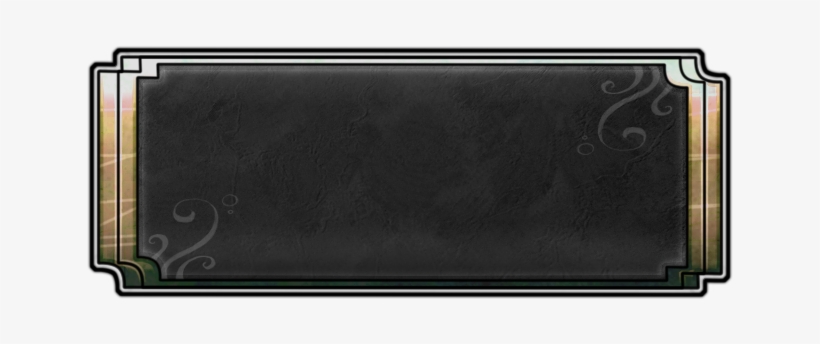 Black Textbox - Metal - 700x300 PNG Download - PNGkit